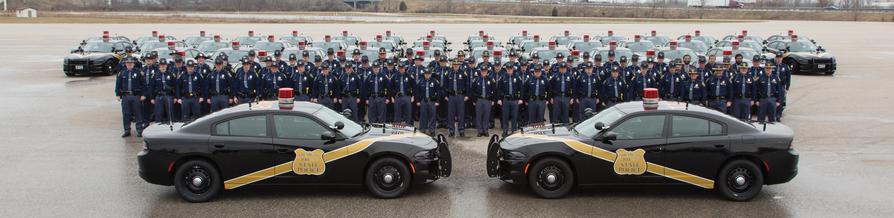 January 11, 2017: 50 Black and Gold Patrol Cars Join the MSP Fleet