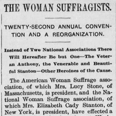 Documents from The Women's Movement.