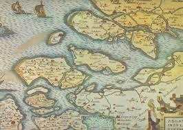 Goeree en Overflakkee toen de eilanden nog niet verbonden waren