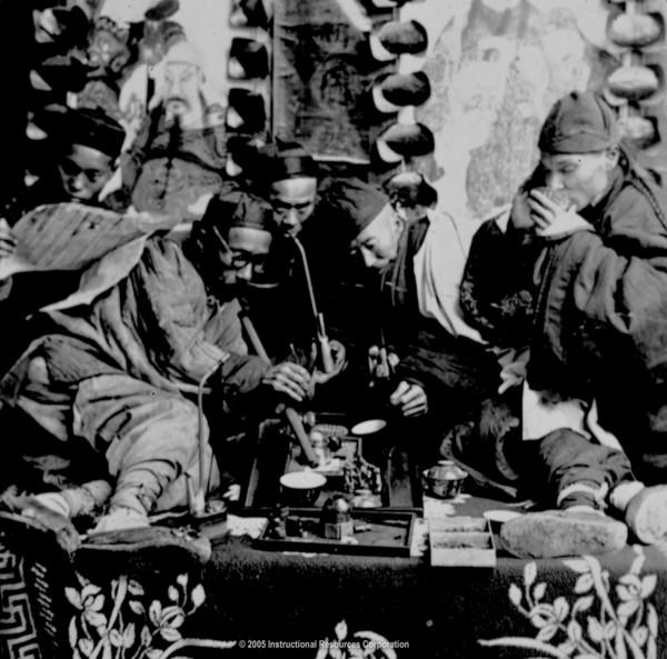“A Chinese opium den in Canton, around 1900..” Discovery Education, IRC ...