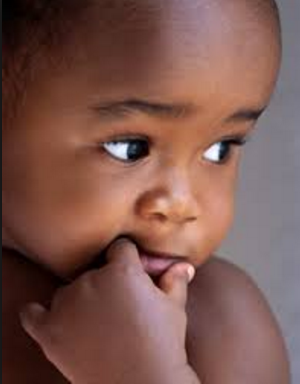 Martin Luther King as a baby.