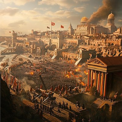 The Byzantine Empire Falls (1453)