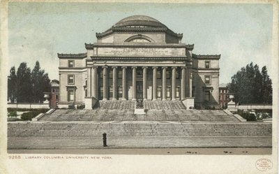 Columbia University in the 1920's