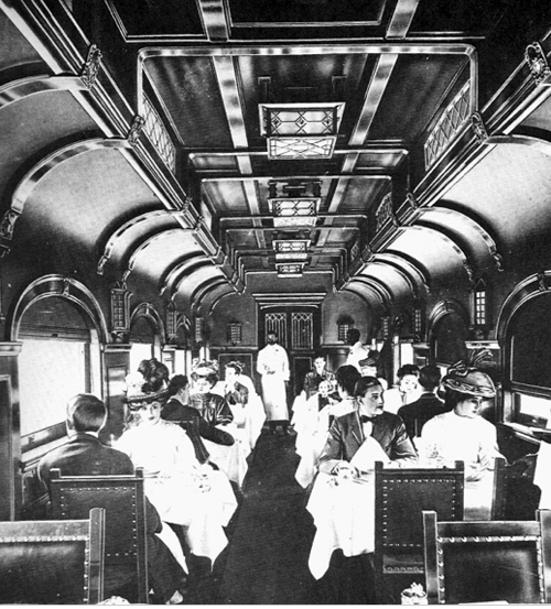In 1867 Pullman introduced his first "hotel on wheels". It was a ...