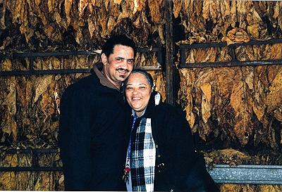 A picture of Gary and Deborah Lacks