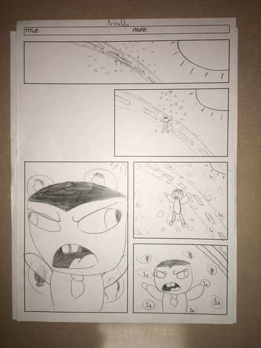 7th Grade Visual Narrative Project