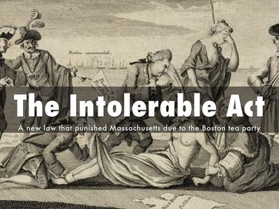 Intolerable Act#1774