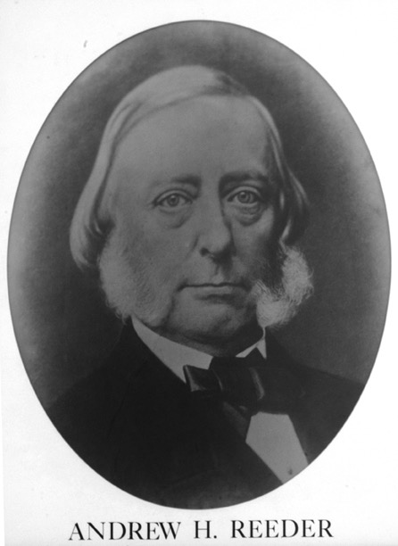 1854-1855 Andrew Reeder was the first territorial governor of Kansas ...