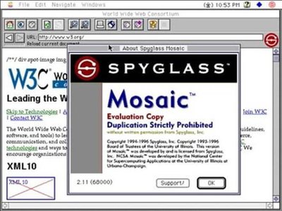 Spyglass fue una compañía (NASDAQ SPYG) de software de internet con central en Champaign ...