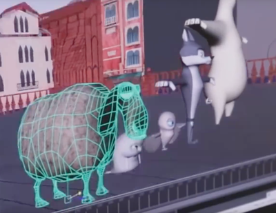 STEP 11: After that the simple characters in the shots are replaced by ...