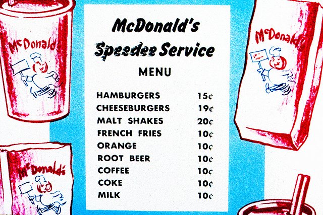 In 1940, Richard and Maurice McDonald opened the first McDonald's in ...