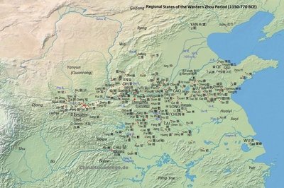 Regional States of the Western Zhou Period, 1150-770 BCE