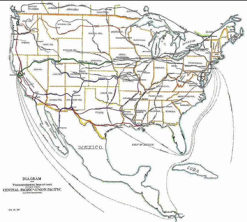 BASE TECHNOLOGIES: The Transcontinental Railroad