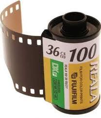 Rolled films have to be kept in a light proof case to prevent the photo ...