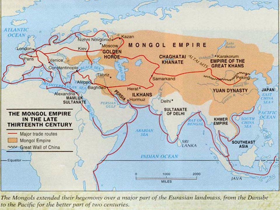 The Mongol Empire (1206 - 1368 CE)