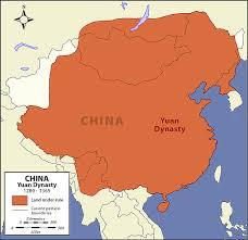 Map of Yuan Dynasty.