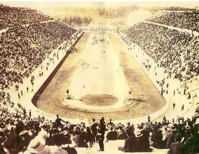 776 BC Olympics began in Olympia