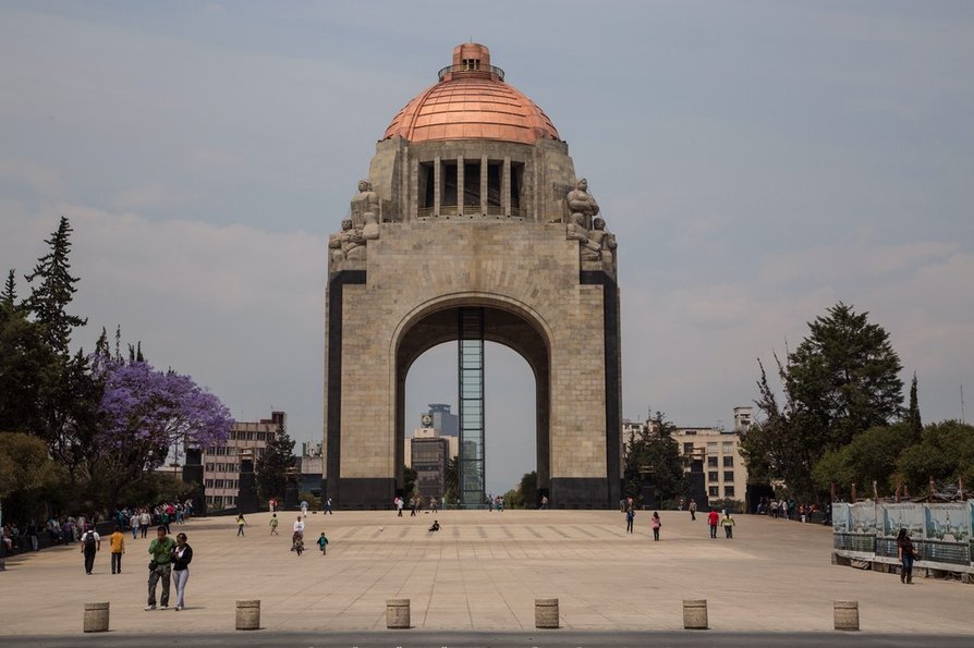 Carlos Obregón Santacilia. 1938, Image: April 2013. Monumento a la ...