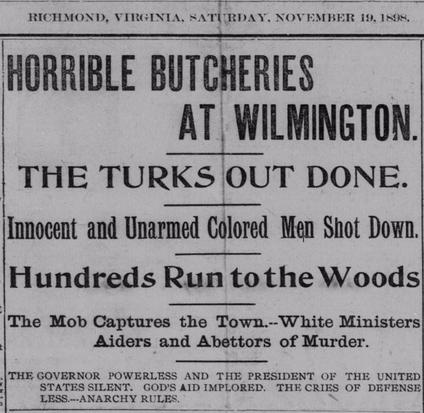 News from Richmond, Virginia.