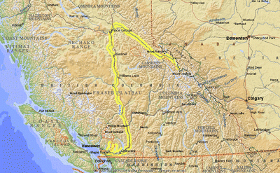 Fraser River in Vancouver