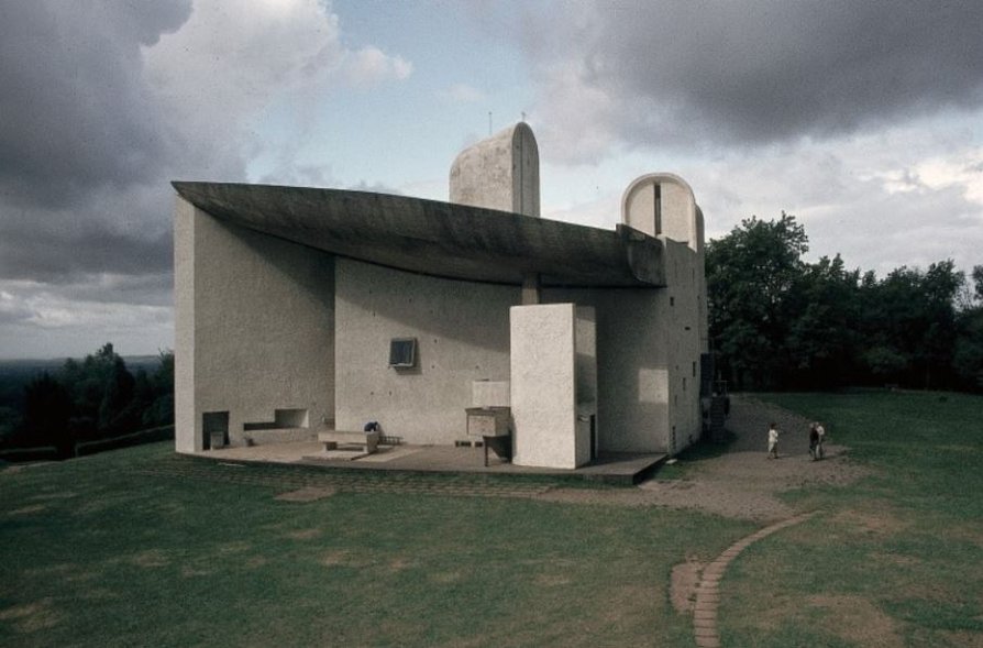 capilla de ronchamp notre dame du haut ronchamp francia le corbusier ...