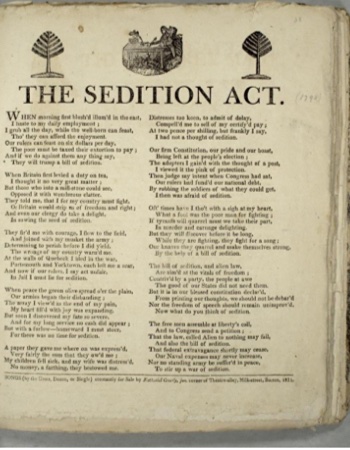 The Sedition Act