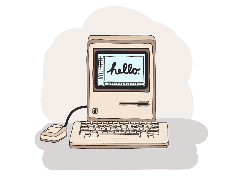 1984- This is the macintosh the computer most of your parents grew up ...