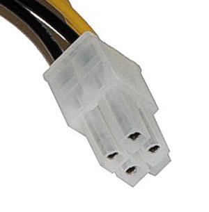 4-pin auxiliary power connector