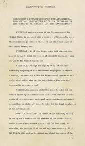 Executive Order 9835