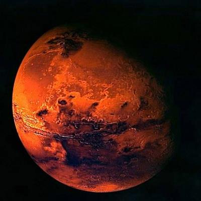 Mars was first discovered in 1576