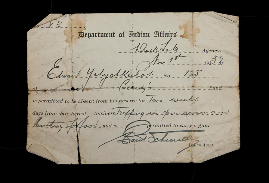 1876 : The Indian Act