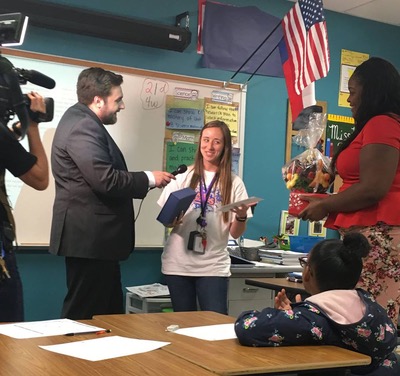 Bethany Harris April 2017 Outstanding Educator