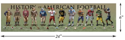 This image shows how the team uniforms have evolved from the basic ...