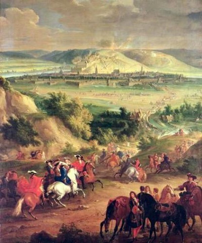 A painting of King Louis XVI attempting to flee Paris for the Netherlands