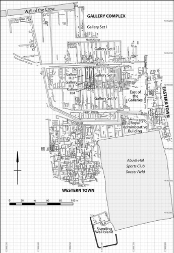 Heit el-Ghurab Site Map (Lehner, Mark. “The Giza Plateau Mapping ...