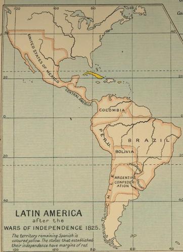 "Latin American Wars for Independence", University of Texas at Austin ...