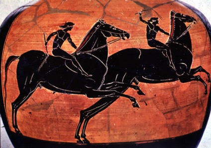 IMAGE OF HORSE RACING.