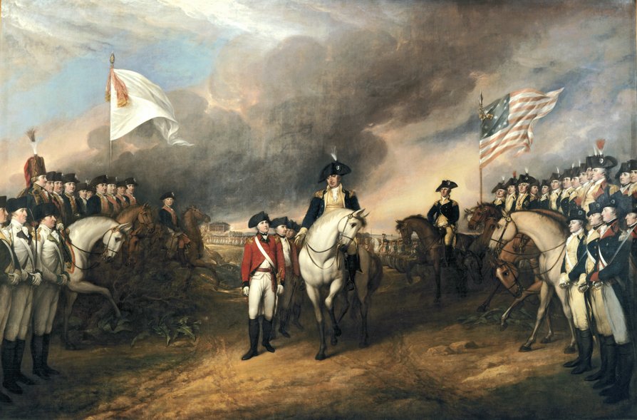 Two facts about the Surrender at Yorktown: