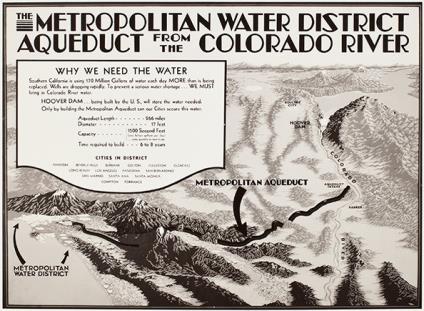 In 1928, the Metropolitan Water District of Southern California is ...