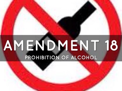 Amendment 18