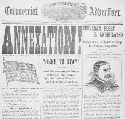 Hawaiians Petition against U.S. Annexation