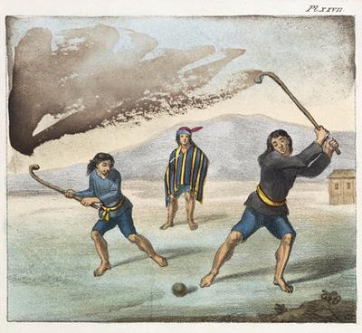 The Native Indians of North America played a game that closely ...