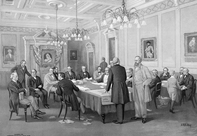 This is the hall where the final decisions were made for Confederation ...