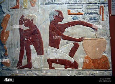 3100BC - Ancient Egyptians used terracotta pots, one over the other ...