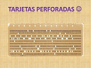 Sistema de tarjetas perforadas