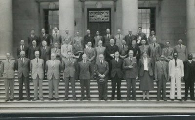 Kenya's Legislative Council in 1944. Eliud Mathu, the first African ...