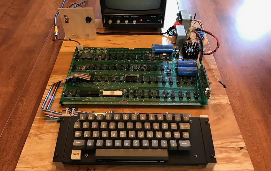 the first apple product ever was a desktop computer. They made about ...