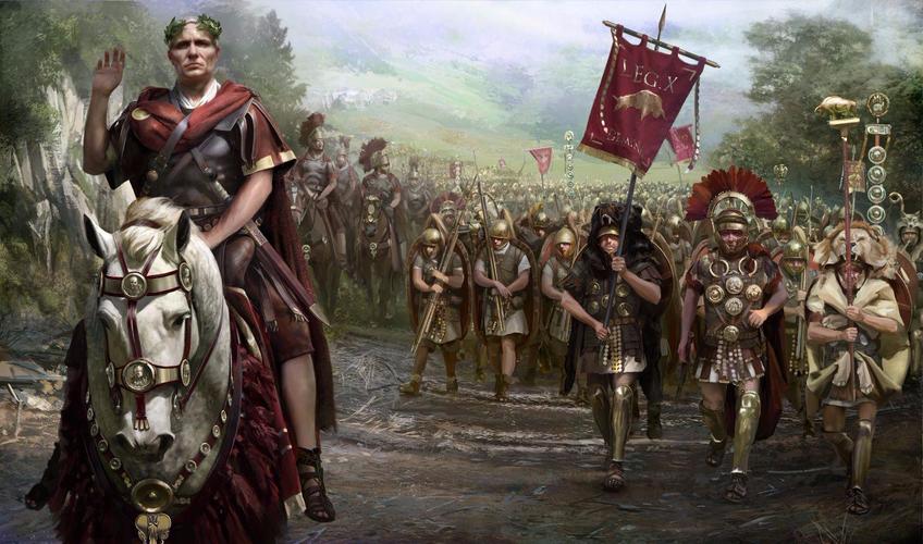 Caesar in the army.