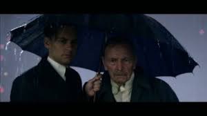 Nick and Gatsby's Father at his Funeral