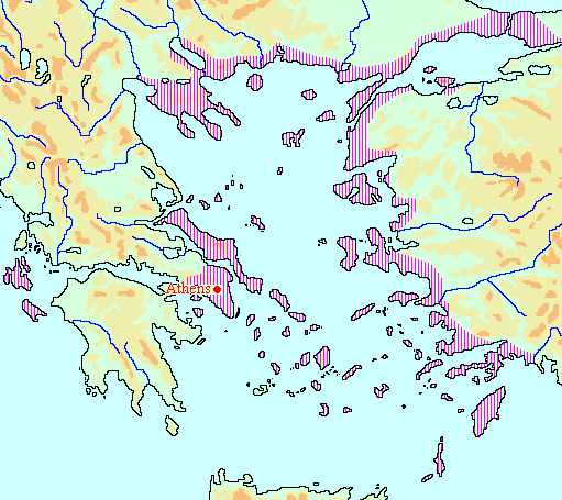 Ancient Greece Dardanelles Map
